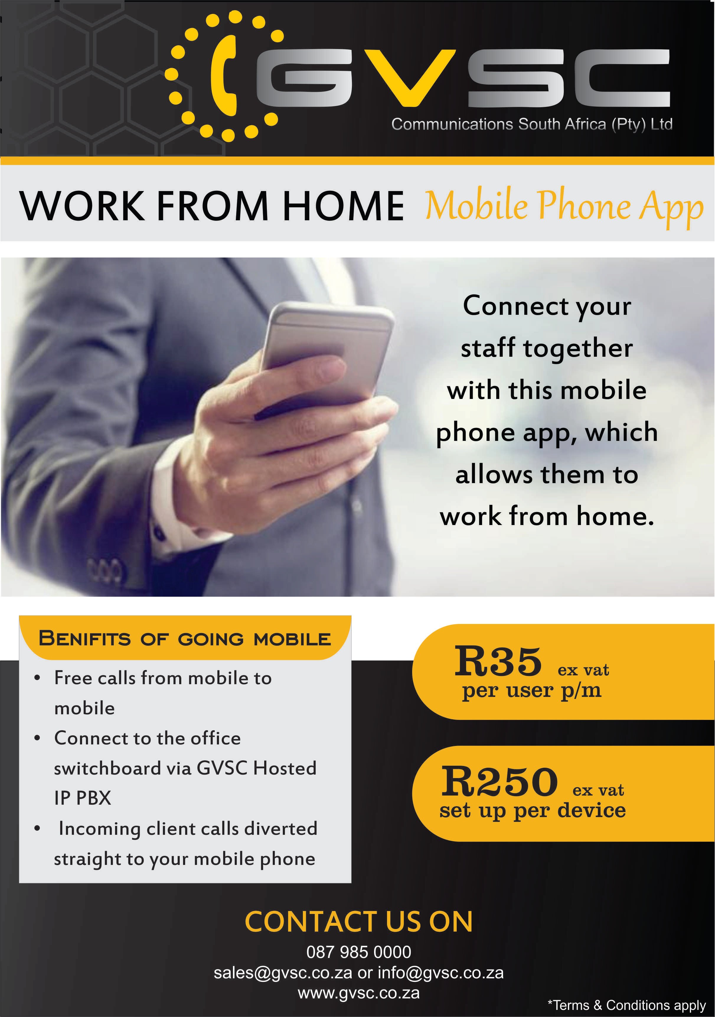 Mobile Phone App Landing Page